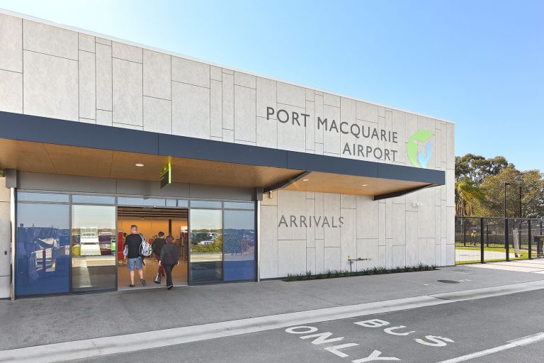 Photographing stage one of the Port Macquarie Airport upgrade - Port ... Photographing stage one of the Port Macquarie Airport upgrade - Port ...