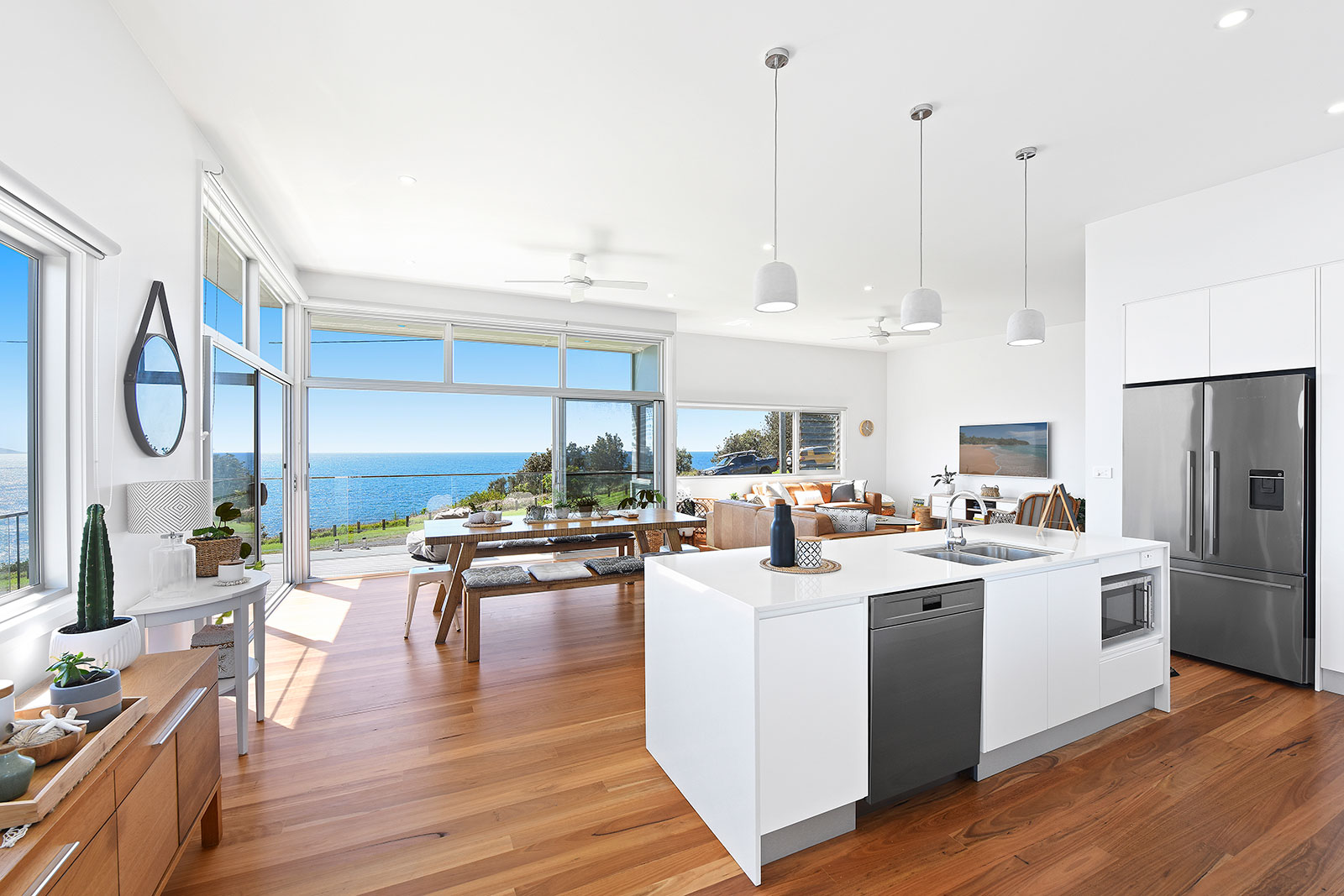 Stunning ocean views from this architecturally designed home - Port ...
